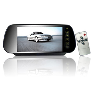 7" Touch Button Car Rear View Mirror Monitor