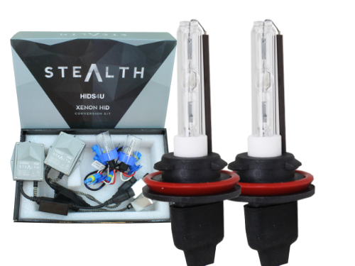 H11 HID Conversions Kit By Stealth - 55W - 450% Brighter Than Standard ...