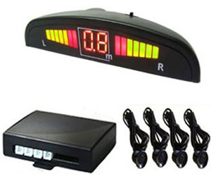 Parking Sensor (Reversing Sensor) kit with LED display.